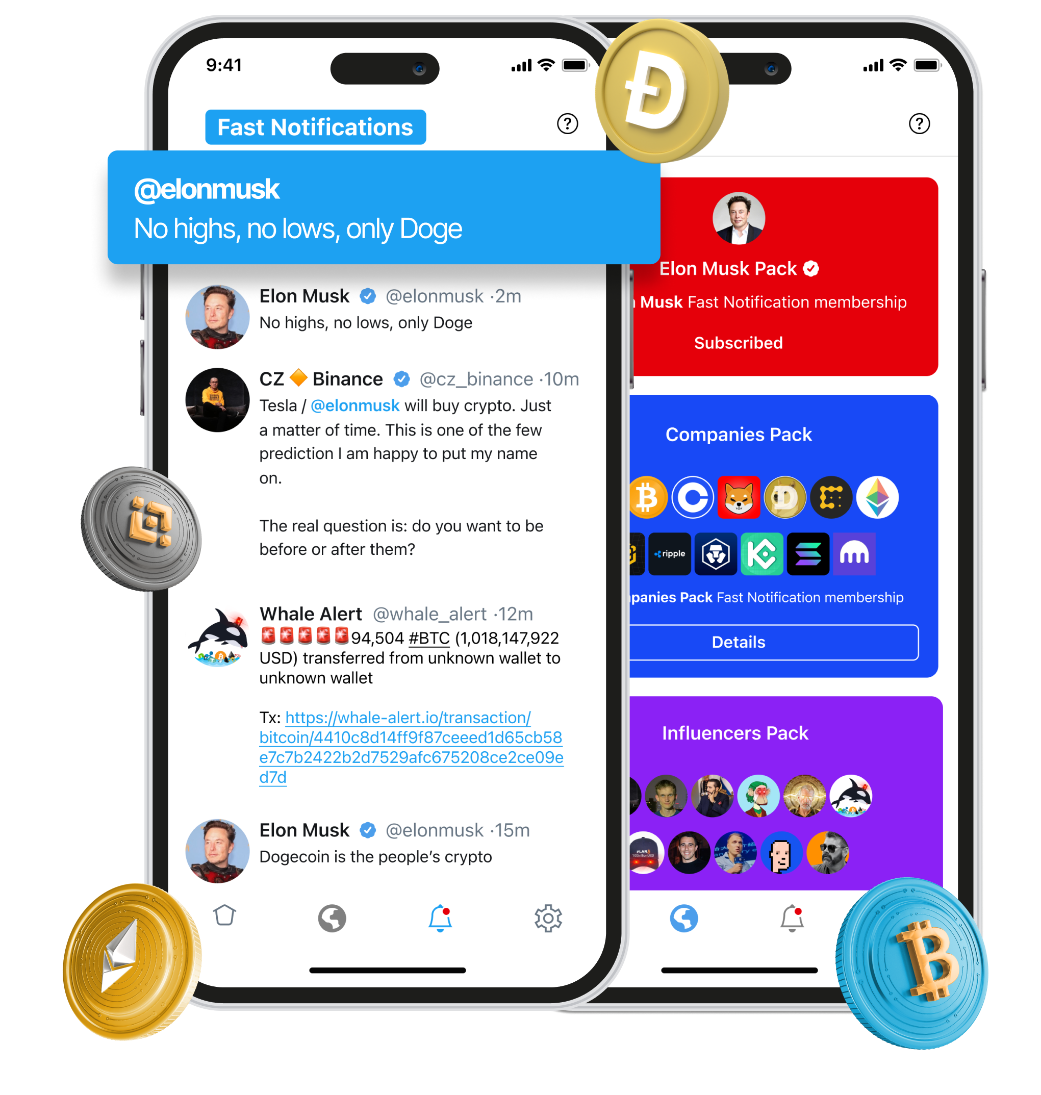 Fast Notfifications for Twitter